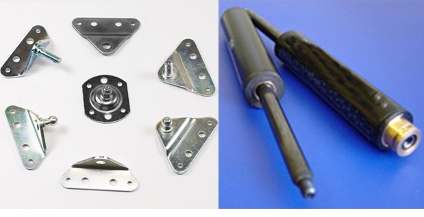 Gas Spring Brackets & Motion Control Dampers