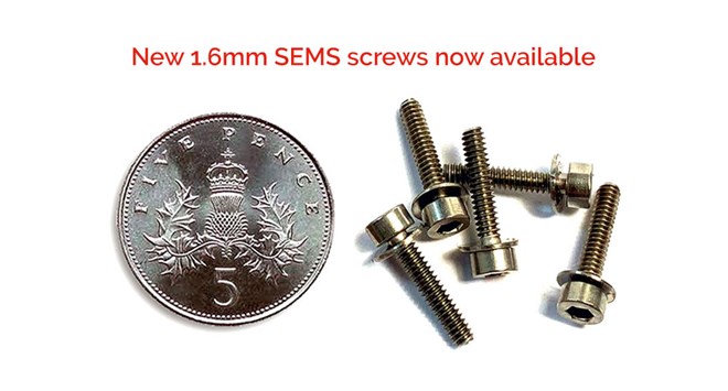 News - New Micro SEMS Screws from Clarendon Specialty Fasteners